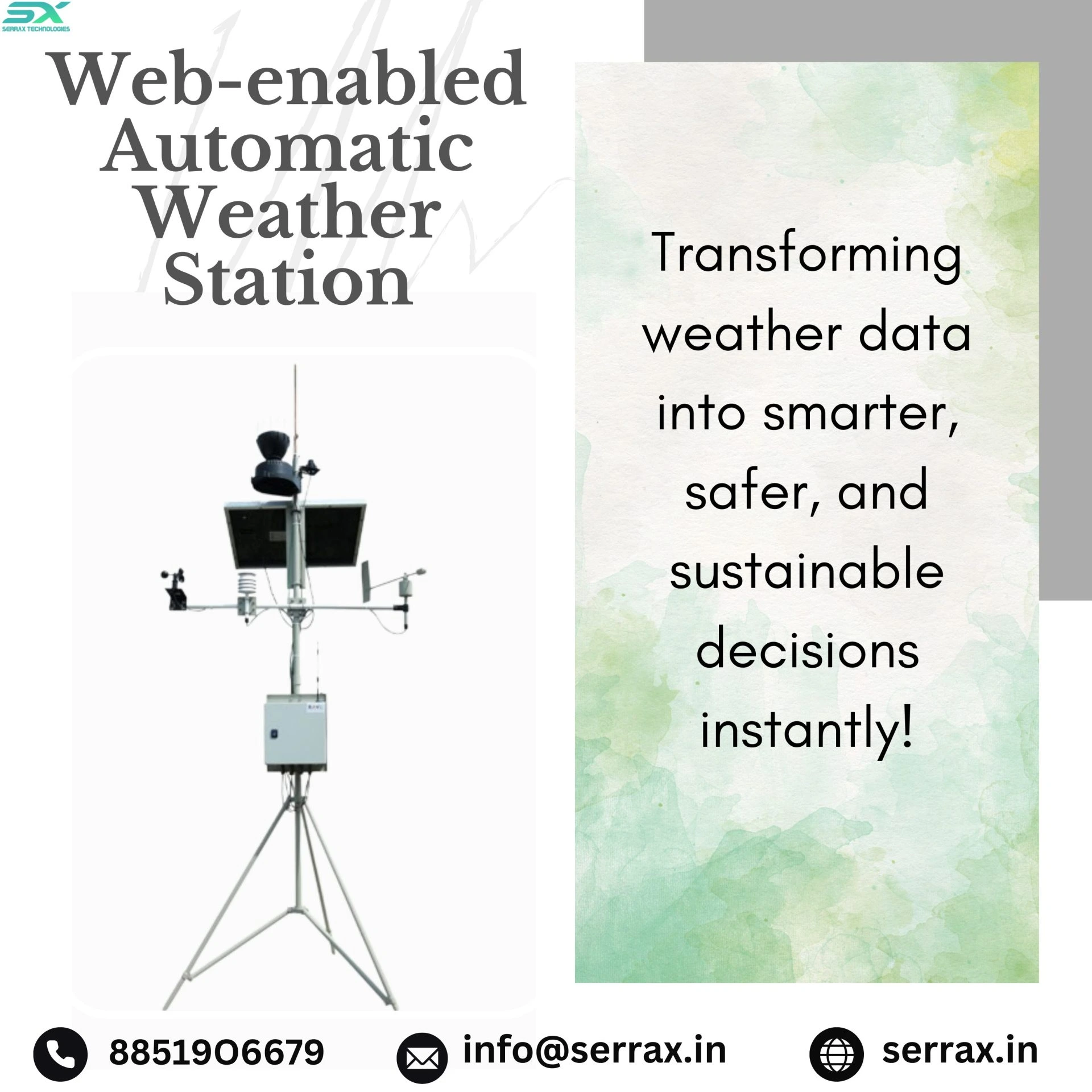 Automatic Weather Station: Complete Guide - Serrax Technologies
